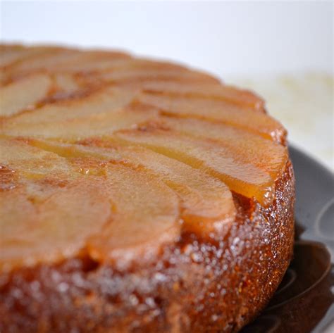 Priv De Dessert G Teau Renvers Aux Poires Caramel