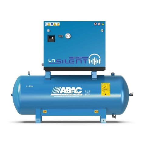 Compresseur D Air Silencieux 270L 5 5 Cv 11 Bar Gamme LN ABAC B4900 LN