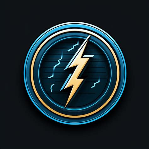 O Logotipo Do Flash Em Um Fundo Preto Foto Premium