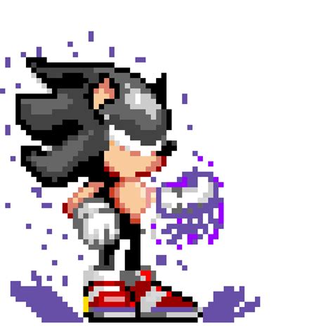 Dark Sonic Id Like To Give Credit Rh For This Thx Pixel Art