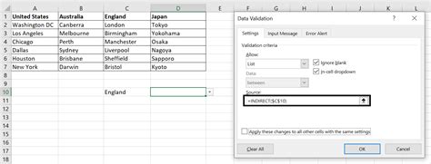 dynamic dropdown list in excel › fix all excel errors