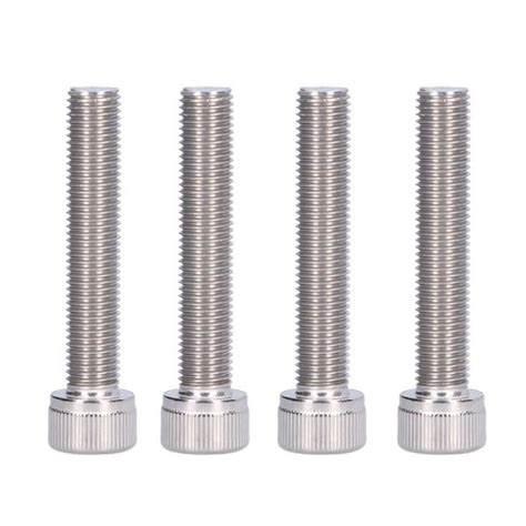 Cikonielf Boulon hexagonal Lot de 4 vis à tête cylindrique à six pans