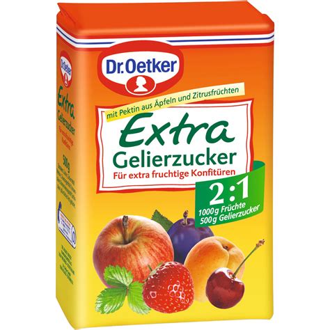 Transgourmet Österreich Dr Oetker Gelierzucker 2 1 500 g