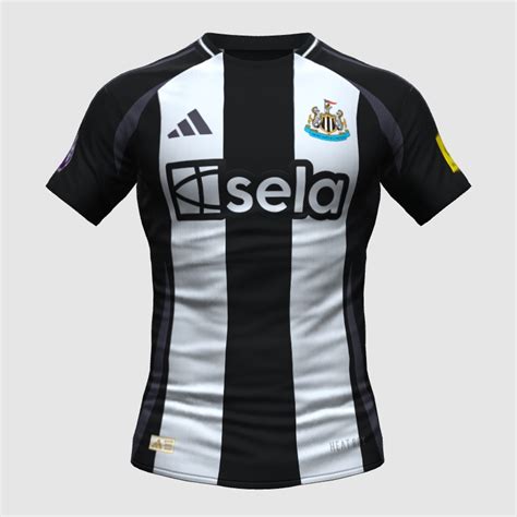 Newcastle United X Adidas Home Concept Fifa Kit Creator Showcase