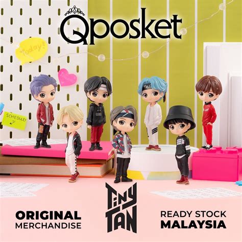 OFFICIAL BTS TinyTAN Mic Drop Figure Q Posket BTS BT21 V Jungkook