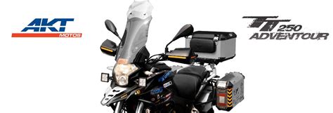 AKT TT 250 Maleteros En Aluminio Top Case Accesorios