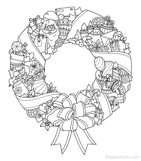 10 Dibujos De Navidad Para Colorear Etapa Infantil