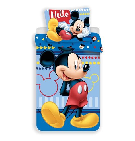 MYSZKA MIKI MINNIE POŚCIEL DWUSTRONNA 140x200 Ulubiony bohater