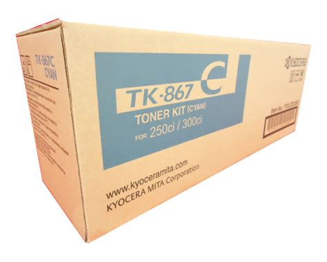 Kyocera TASKalfa 300ci Toner Cartridge Set OEM Black Cyan Magenta