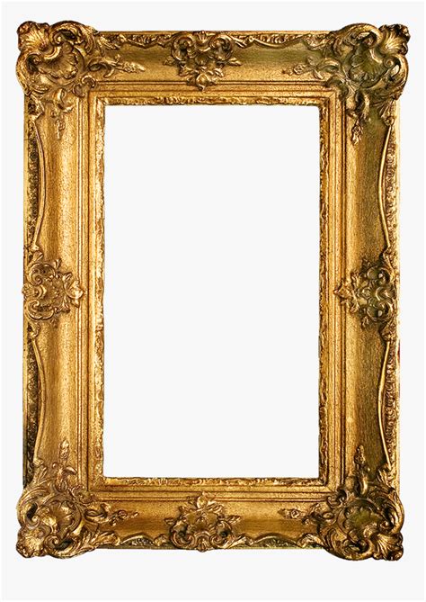 Vintage Gold Gilded Frames Free Printables Gold Vintage Frame Png