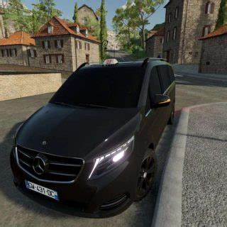 Mercedes Benz Viano Taxi VTC V1 0 FS22 Mod Farming Simulator 22 Mod