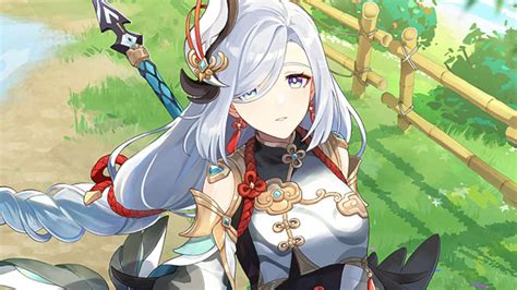 Guía de impacto de Shenhe Genshin artefactos armas y habilidades