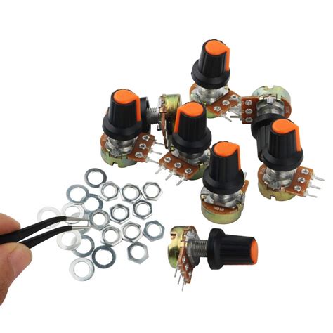 RUNCCI YUN10x Potentiometer 20 K For Arduino Raspberry Pi And Other