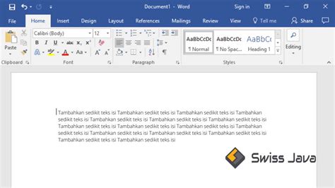 Cara Menambahkan Batas Halaman Page Border Dari Dokumen Microsoft