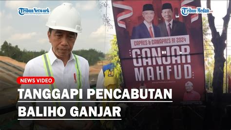 Jokowi Angkat Bicara Terkait Bendera Pdip Dan Baliho Ganjar Mahfud Md