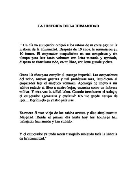La Historia De Humanidad PDFCOFFEE