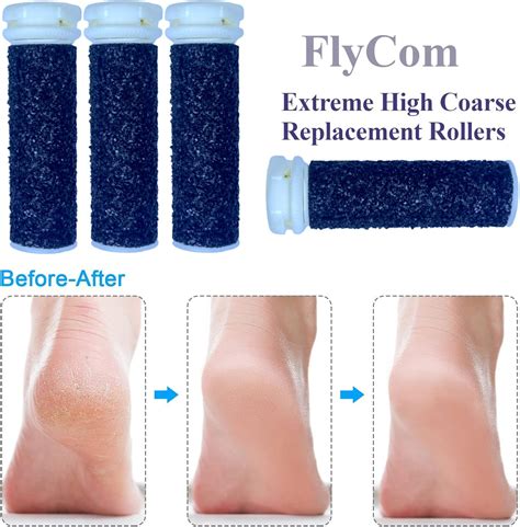 Pack Extreme Micro Pedi Rollers Super Highest Coarse Replacement