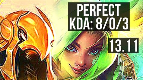 AZIR Nautilus Vs ZERI Yuumi ADC 8 0 3 Legendary 400 Games