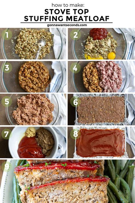Stove Top Stuffing Meatloaf Super Easy Gonna Want Seconds Recipe