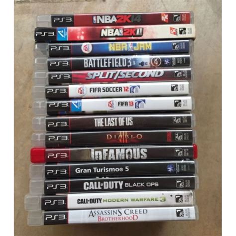 Jogos PS3 Originais Mídia Física Shopee Brasil