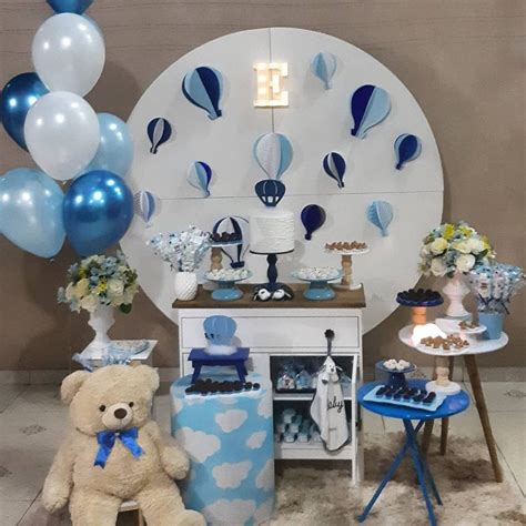 Decora O Ch De Beb Menino Fotos Ideias E Dicas Dicas Decor