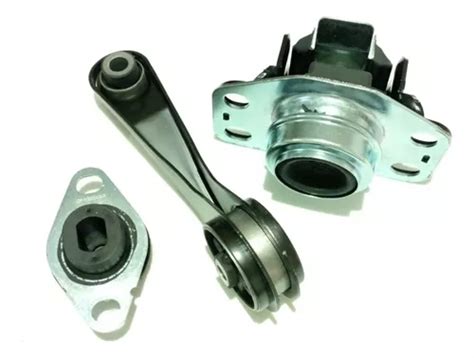 3 Soportes Motor Caja De Renault Kangoo Estandar 2007 A 2015 Meses