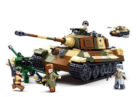 世界大战II冬季大反攻虎王重型坦克猎虎重型坦克歼击车The King Tiger Heavey Tank小鲁班Sluban M38