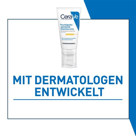 Cerave Feuchtigkeitsspendende Gesichtscreme Mit Lsf F R Normale
