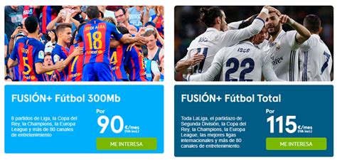 Así quedan las tarifas para ver el fútbol en Movistar Orange y Vodafone