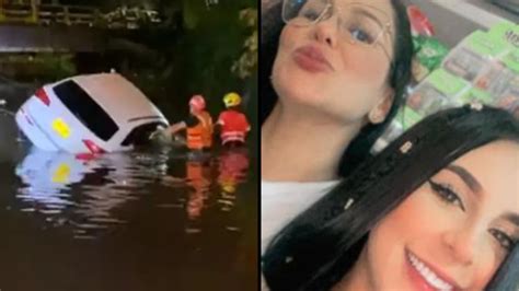 Hija de mujer que murió ahogada en carro en Medellín mostró que cumple