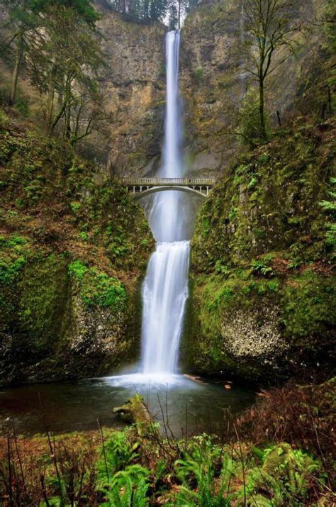 Multnomah Falls Oregon 189 M High 9GAG