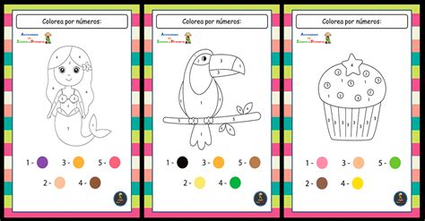 Coloreamos siguiendo código numérico
