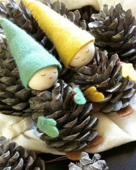 Pommes de pin pour la déco de Noël 58 idées en photos Archzine fr