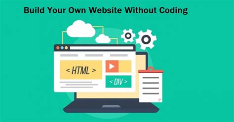 build your own website without coding smart tech earn