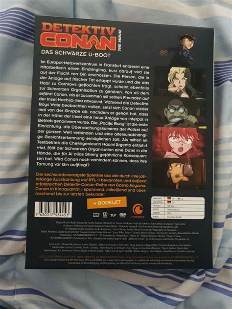 DETEKTIV CONAN 26 THE MOVIE DAS SCHWARZE U BOOT DVD NEU OVP EBay