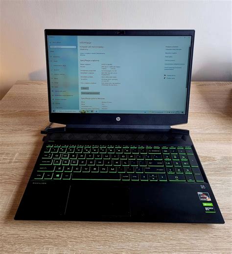 Laptop Hp Pavilion Gaming Ryzen H Gb Ram Gtx Win