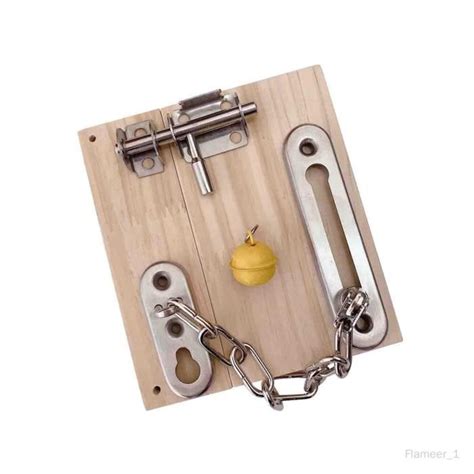 Enfants Montessori jouet occupé planche de bois accessoires de