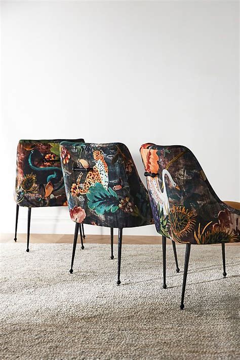 Velvet Lena Elowen Dining Chair Dining Chairs Eclectic Dining Room