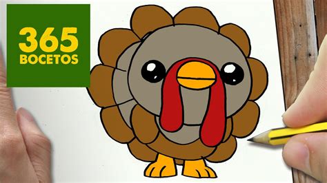 Como Dibujar Un Pavo De Thanksgiving