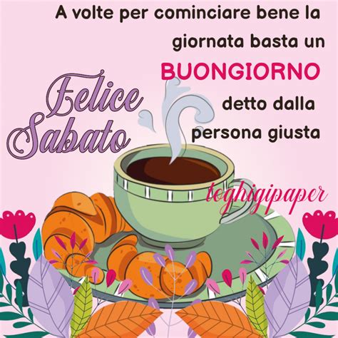 Buon Sabato Caff Toghigipaper