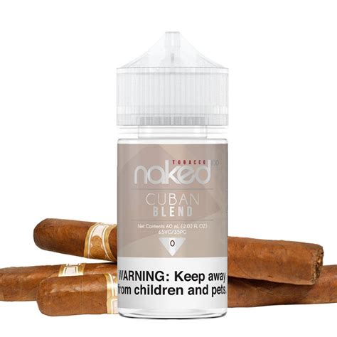 Naked Tobacco Cuban Blend E Juice Ml Vapesourcing