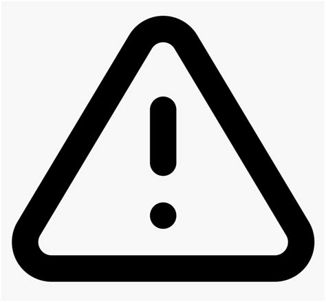 Warning Icon Png Transparent Png Kindpng