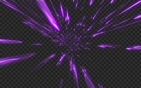Transparent HD Purple Spark Effect Citypng