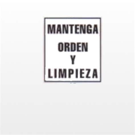 Mantenga Orden Y Limpieza