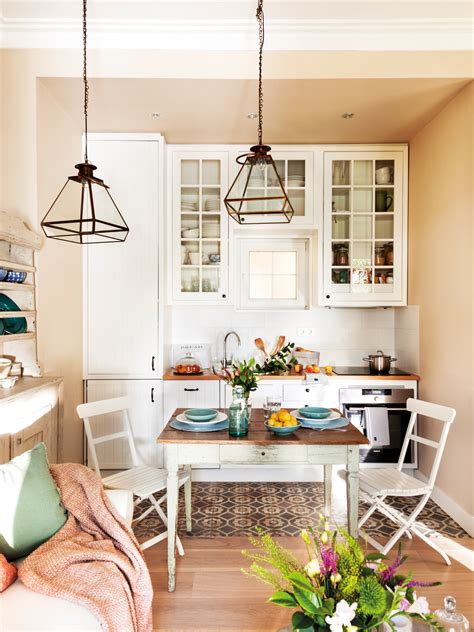 10 ideas geniales para cocinas pequeñas