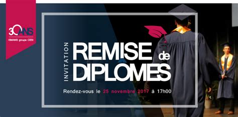 C R Monie De Remise De Dipl Mes Ismans Cesi