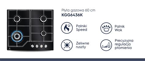 Płyta gazowa Electrolux KGG6436K Opinie Cena