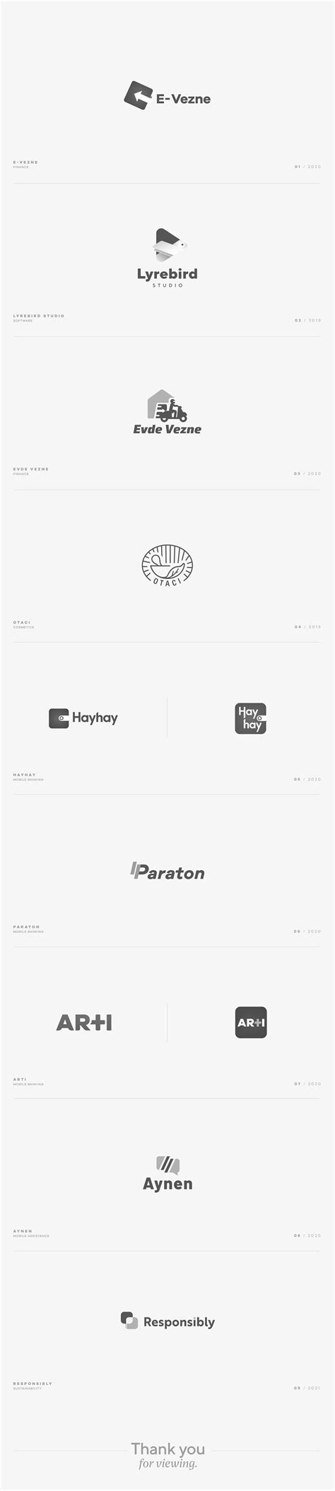 Logofolio Selected Works On Behance