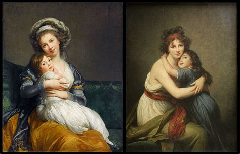 Élisabeth Louise Vigée Le Brun with Her Daughter Julie Teacher Curator