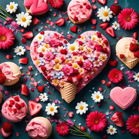 Ai Genereret Hjerte Blomster Gratis billeder på Pixabay Pixabay